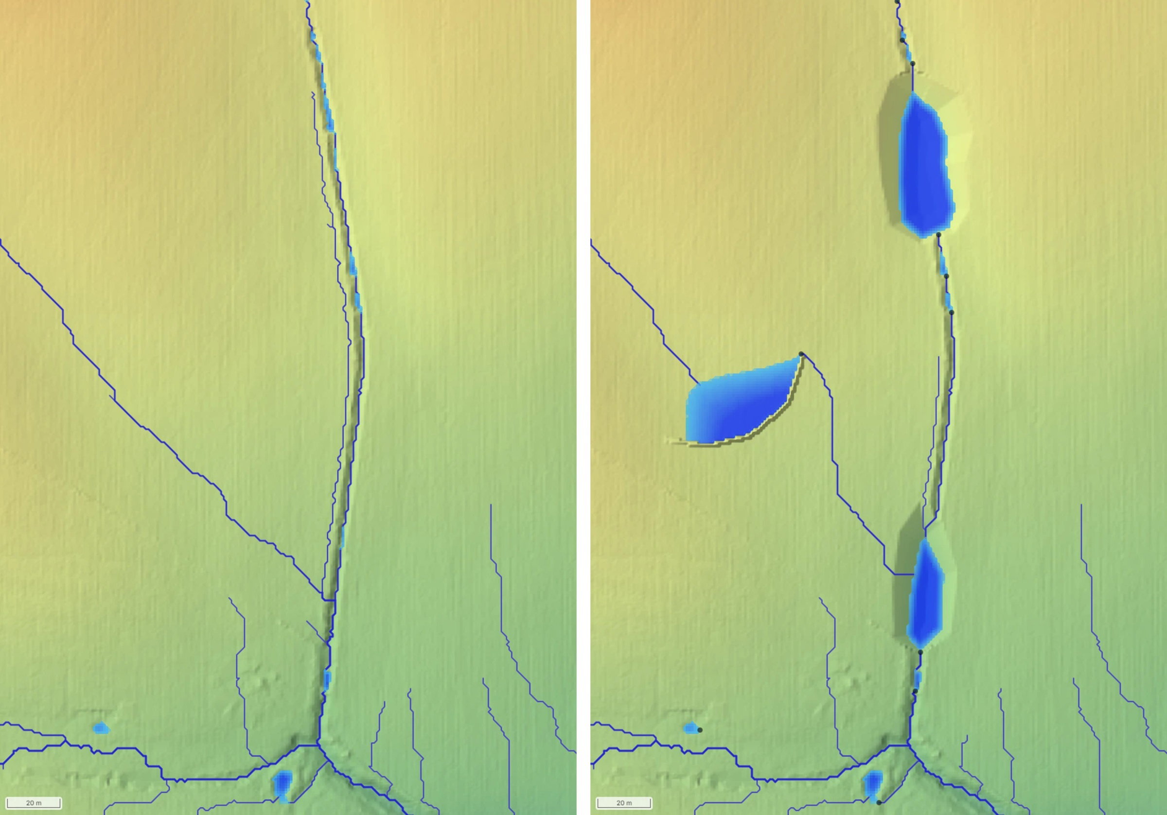 Introducing spill points for better water retention and f... – Scalgo
