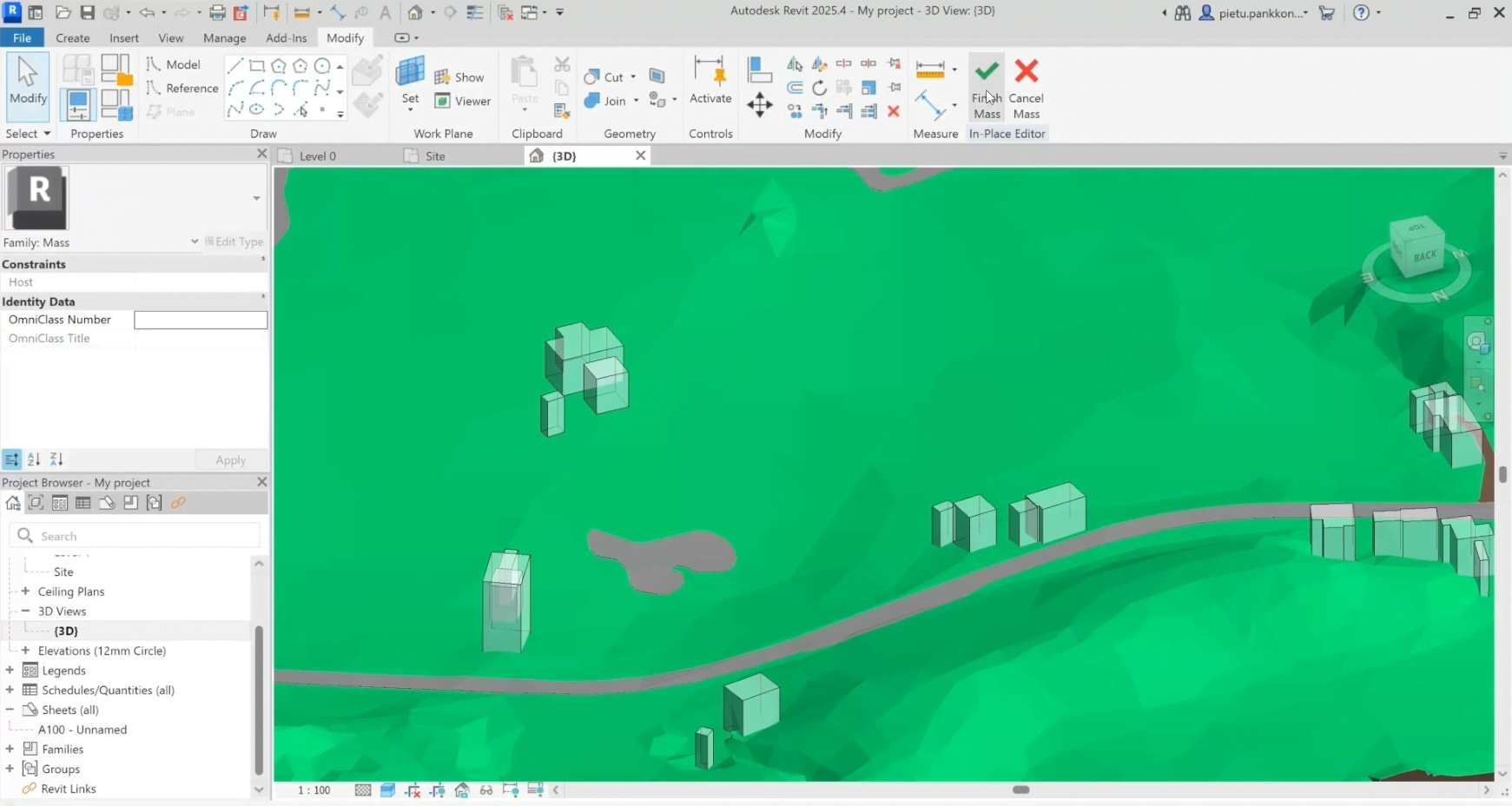 Using 3D site models in Revit – Scalgo